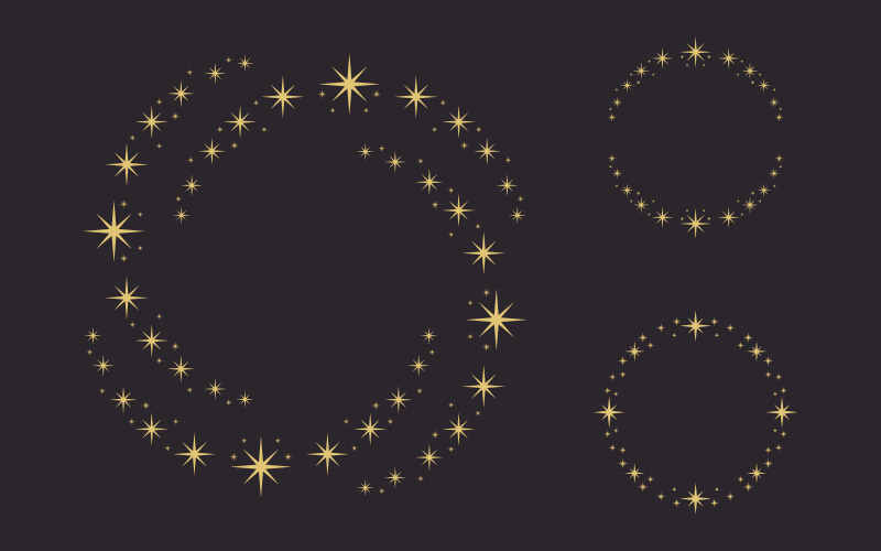 Plantilla de diseño de ilustración de icono de vector de estrella ...