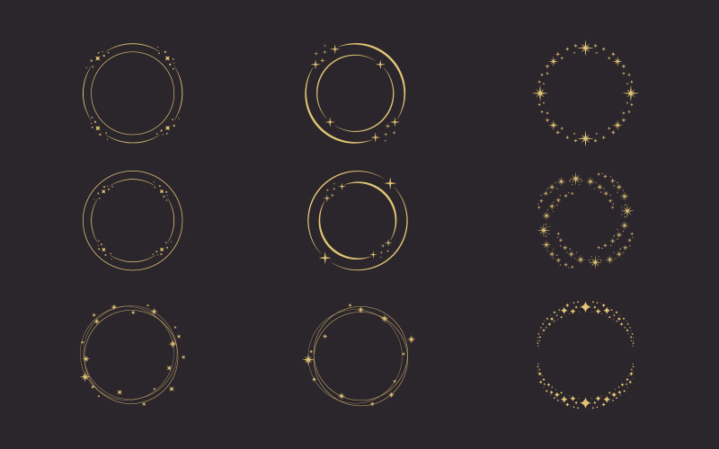 Plantilla de diseño de ilustración de icono de vector de estrella ...