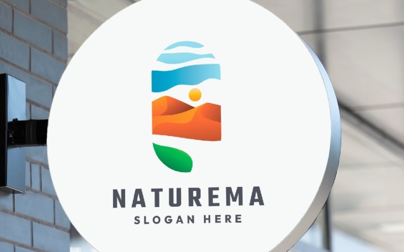 Naturema Ocean Wave Pro Logo #493473 - TemplateMonster