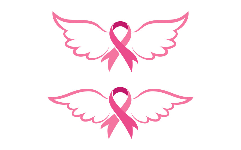 Breast cancer concept Pink ribbon event Vector illustration v.11