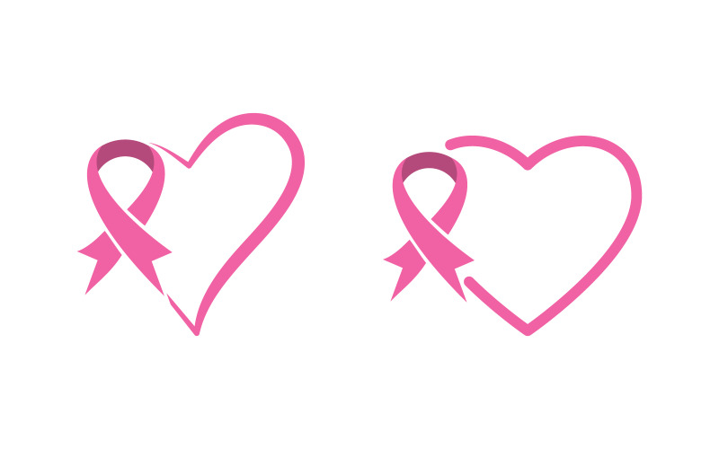 Breast cancer concept Pink ribbon event Vector illustration v.14