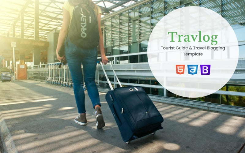 Travlog - Tourist Guide & Travel Blogging Template