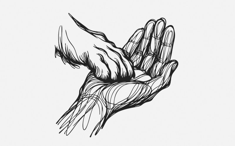 Hand-Paw png, Paw and Hand png, Dog Paw png, Pet Lover png, Dog Mom png ...