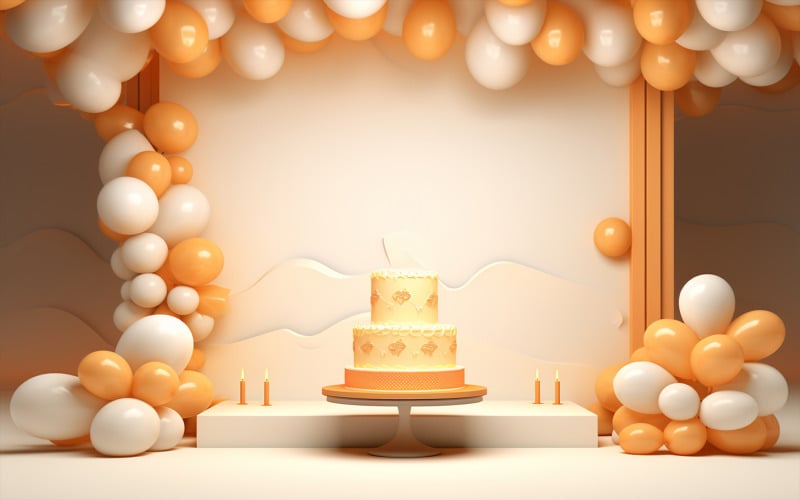 Blank celebration template background - TemplateMonster