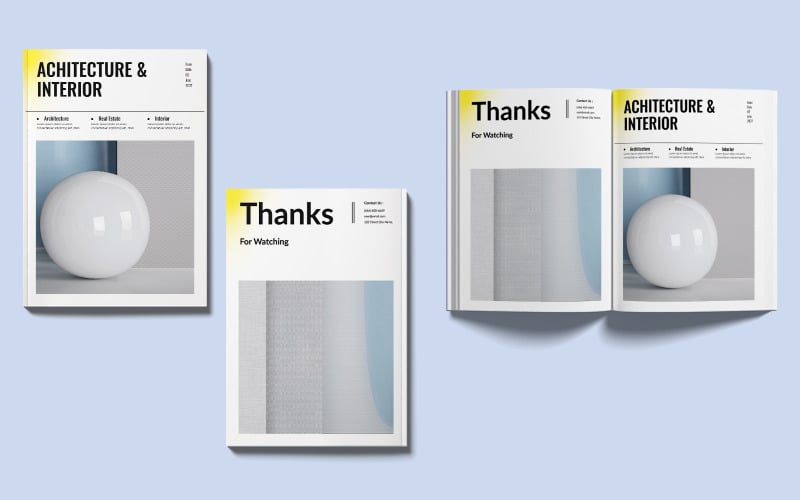 Creative Architecture Portfolio Design - TemplateMonster