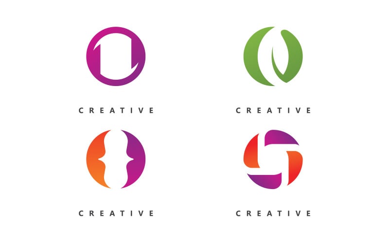 Letter O logo vector template Creative O Letter initial logo design 14