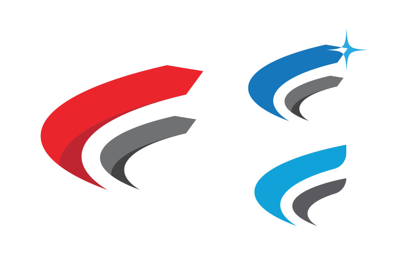 Rapid faster icon logo vector design illustration template v.1