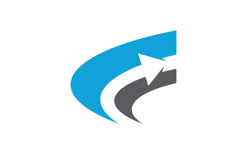 Rapid faster icon logo vector design illustration template v.2