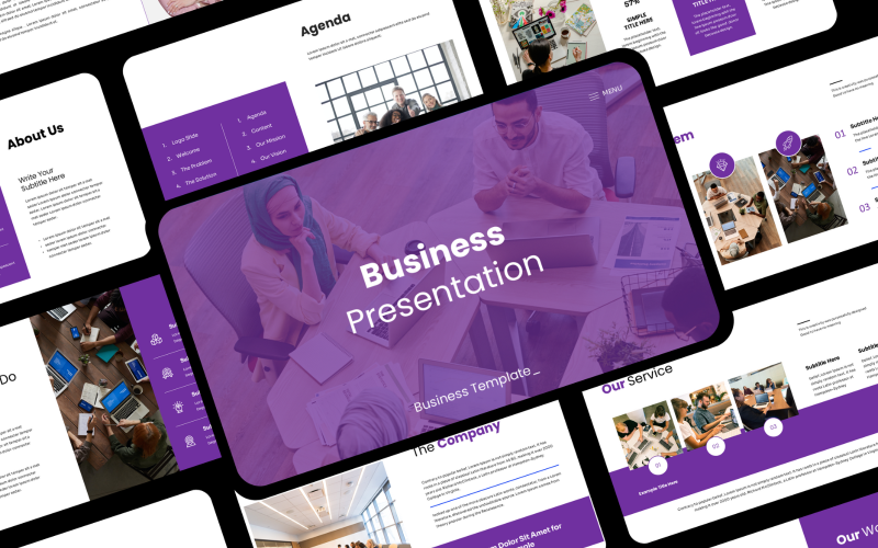 Business - Presentation Powerpoint Template