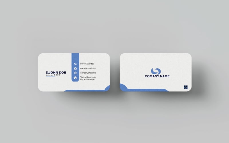 Modern Creative Business Card Design - TemplateMonster