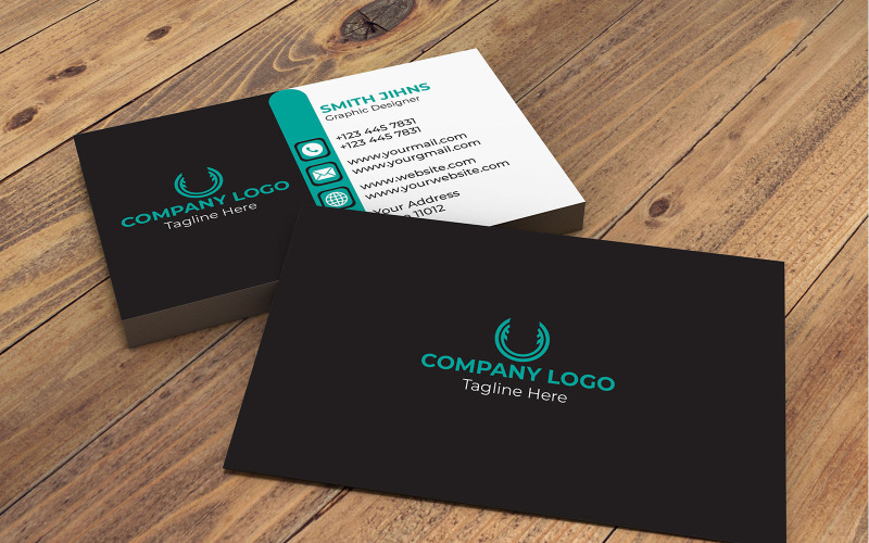 Visiting Card - Premium Business Card - TemplateMonster