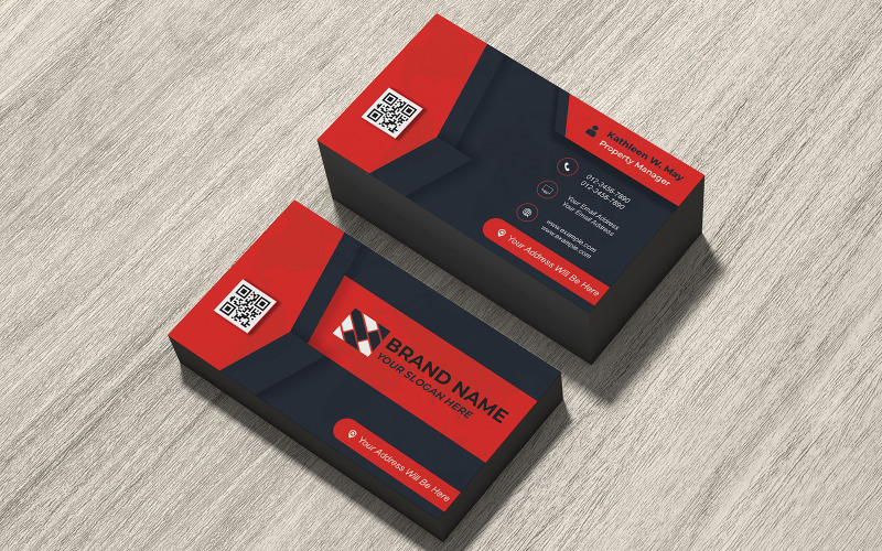 Stylish Business Card For The Modern Executive Visiting Cards ...