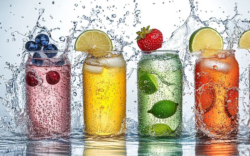 Refreshing Fruit Drinks design #501946 - TemplateMonster