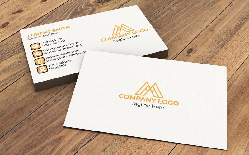 Visiting Card Professional Designs #502430 - TemplateMonster