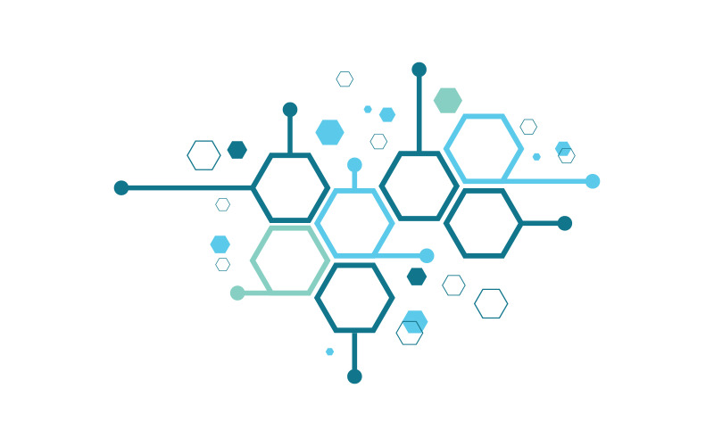 Medical element icon illustration vector design template v.16