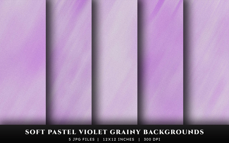 Soft Pastel Violet Grainy Texture Backgrounds
