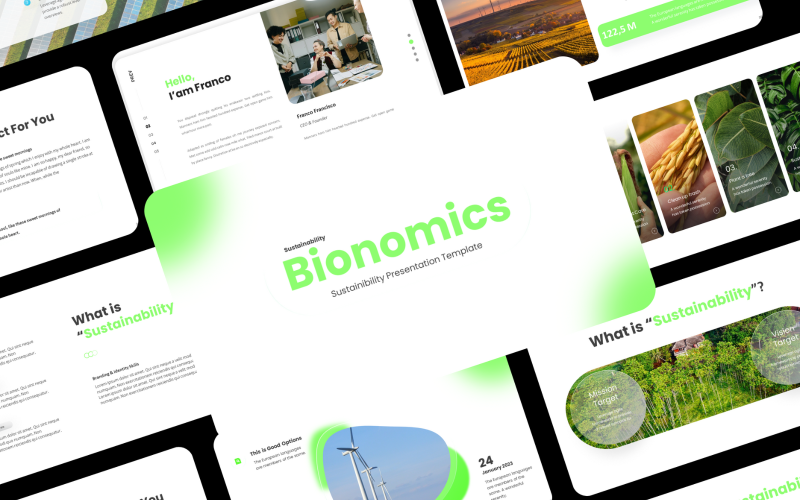 Présentation de Bionomics - Nature Energy - TemplateMonster