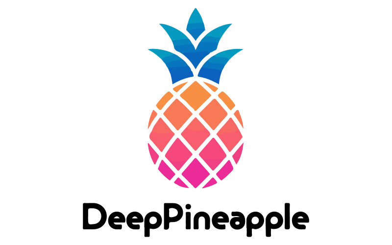 The logo design features a pineapple - TemplateMonster