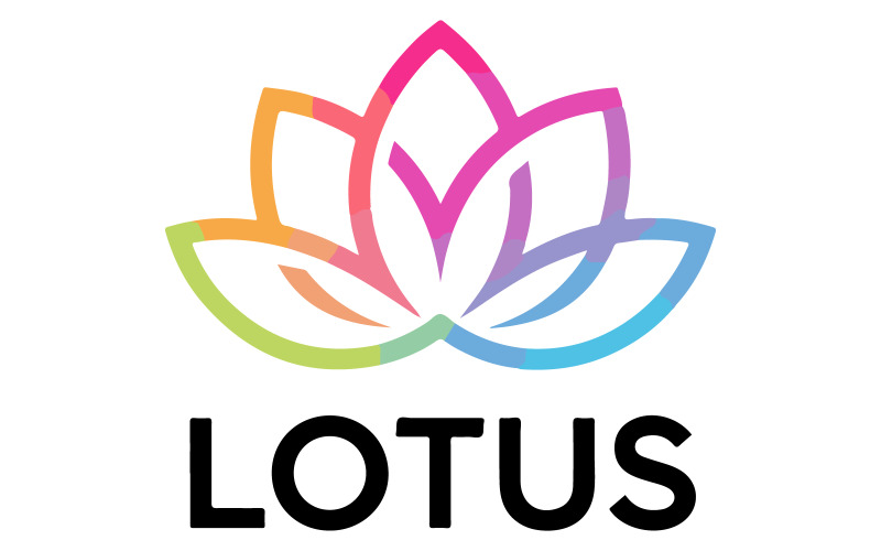 Un logotipo moderno y elegante para la marca Lotus