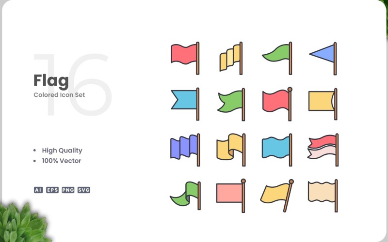 Flags Icons - Download 120 Icon Sets | TemplateMonster
