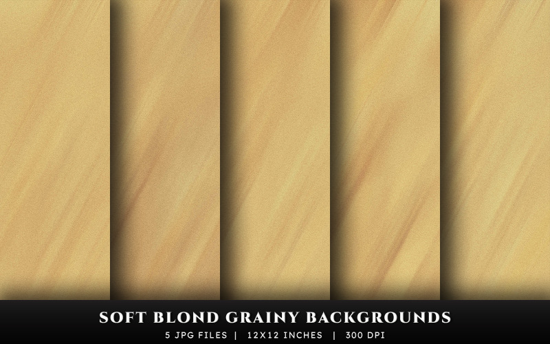 Soft Blond Grainy Texture Backgrounds - TemplateMonster
