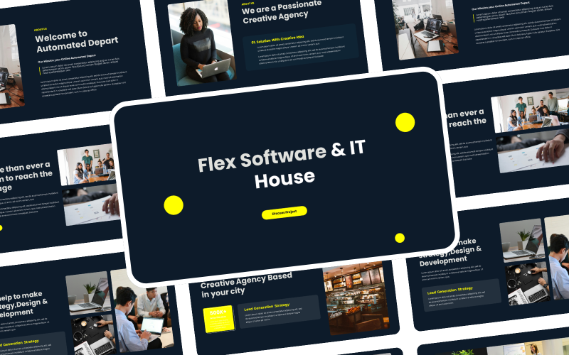 Flex- Ai & Technology Presentation - TemplateMonster