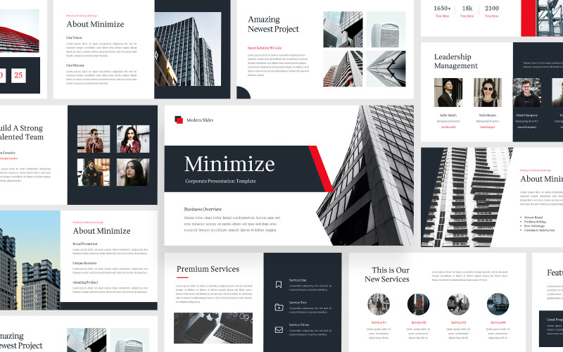 Minimize - Corporate PowerPoint Presentation