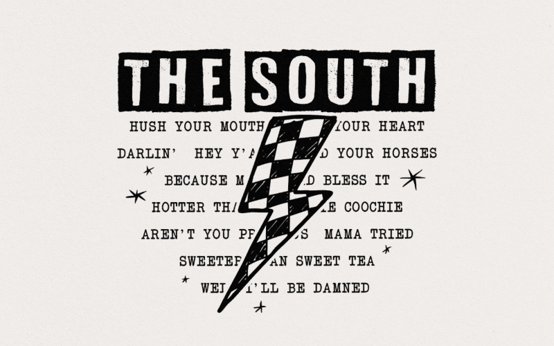 The South PNG, Southern Saying PNG, Digital Design, Sublimation PNG ...