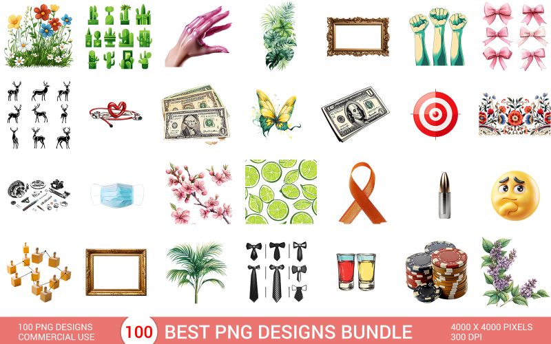 PNG Design Bundle New Clipart Bundle PNG Best Designs PNG Bundle ...