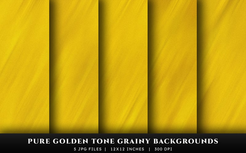 Pure Golden Tone Grainy Texture Backgrounds - TemplateMonster