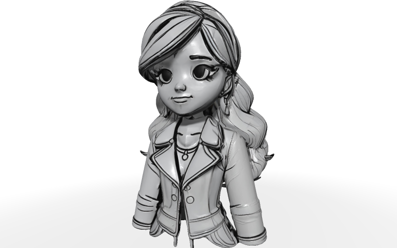 Free 3D Characters Models by TemplateMonster