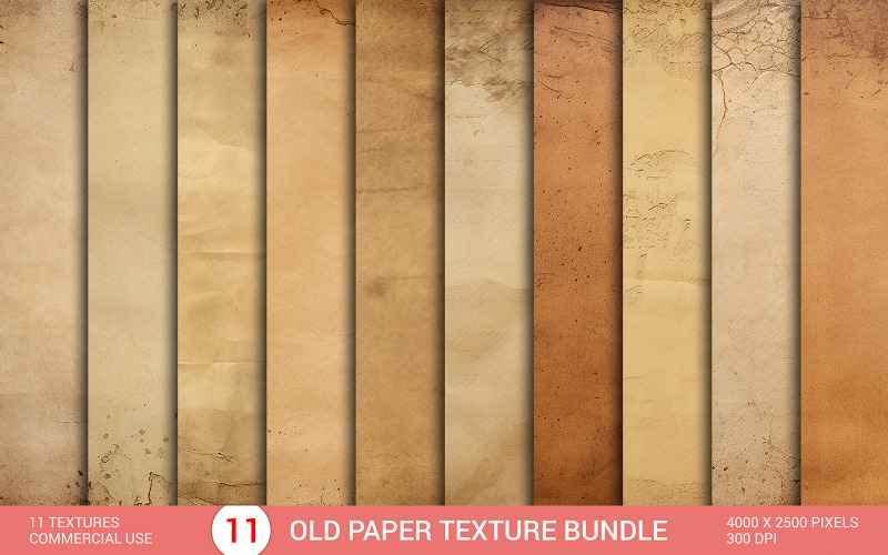 Old Paper Texture Backgrounds Bundle Old Vintage Paper Texture ...