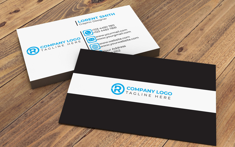 Company Business Card Templates Design - TemplateMonster