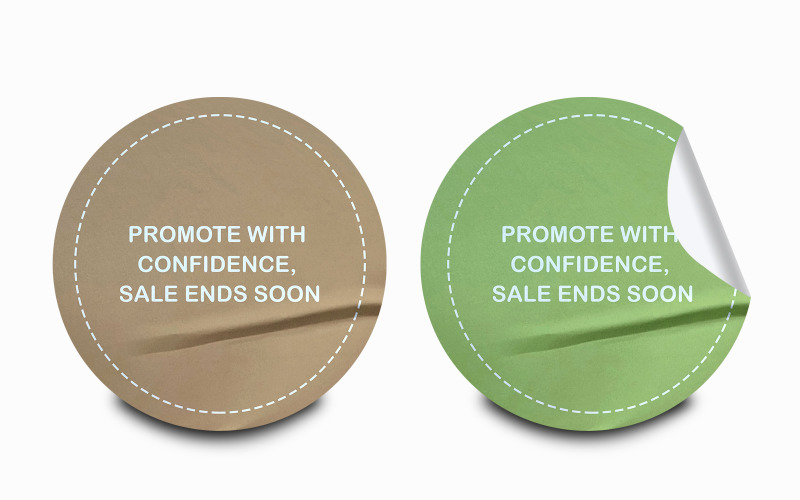 Sticker Mockup Template Design -Tm 20 - TemplateMonster