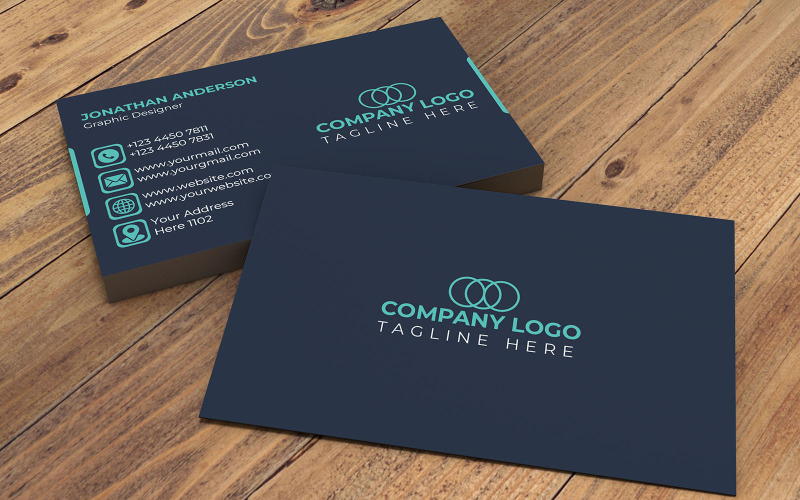 Visiting Card - Minimalist Business Card Design