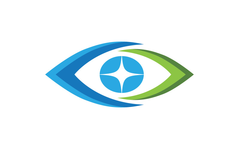 Branding Corporate Health Eye Care vector Logo design v.26