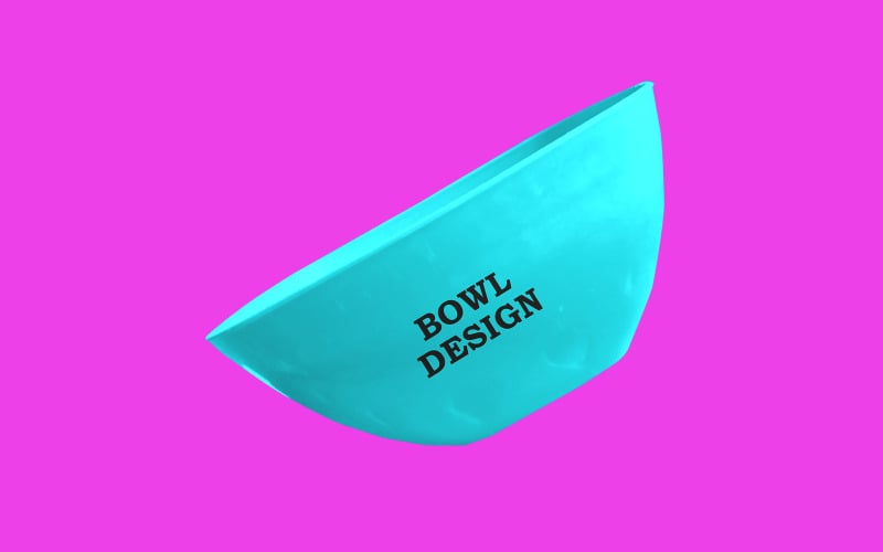 Bowl mockup Template Design 35 #509636 - TemplateMonster