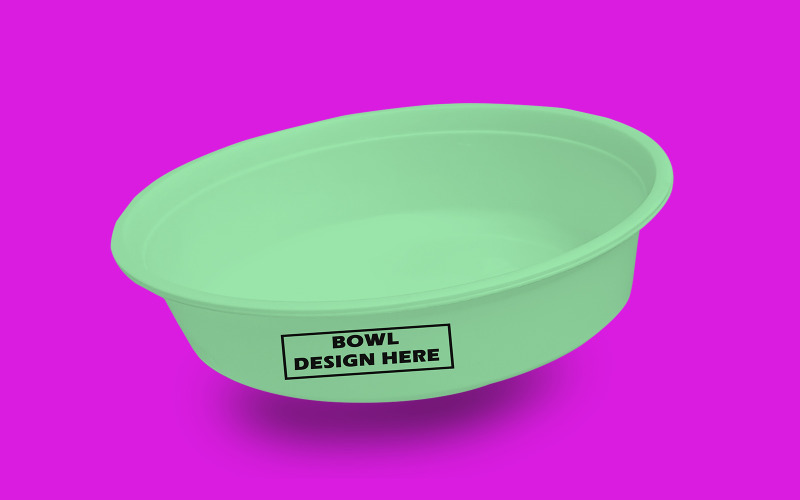 Bowl mockup Template Design 109 #510095 - TemplateMonster
