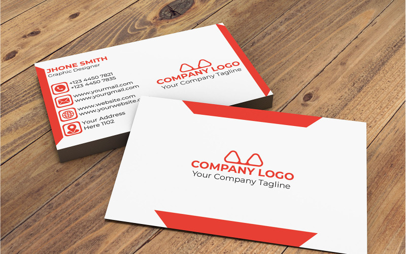 Corporate Identity Business Card Template Design