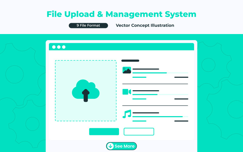 File Upload & Management System Concept design