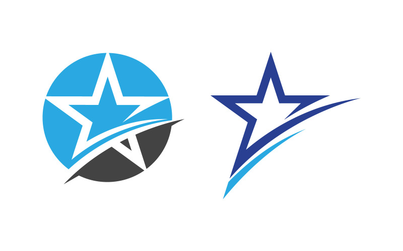 Conception de logo Star Speed Concept Logo Illustration v.3