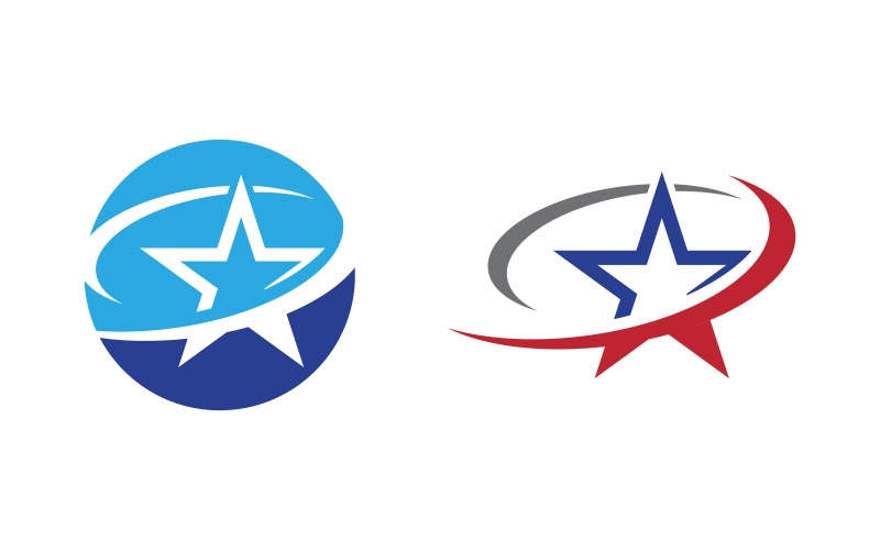 Conception de logo Star Speed Concept Logo Illustration v.4