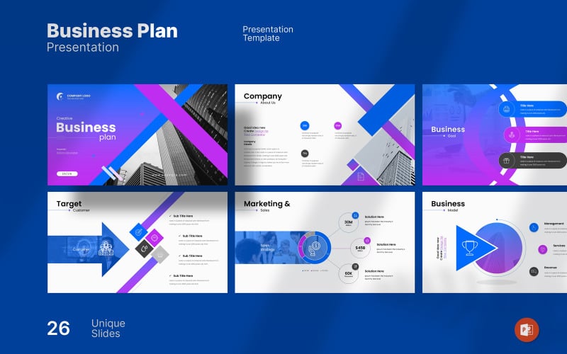 Business Plan Presentation Template 2025 - TemplateMonster