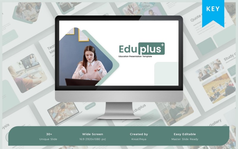Eduplus – Plantilla de Keynote sobre Educación