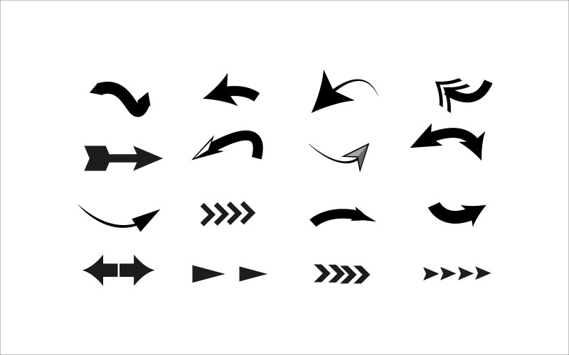 Arrow Symbols for Trading Dashboards - TemplateMonster