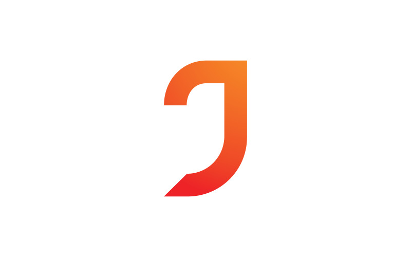 Letter J logo icon design template V1 - TemplateMonster