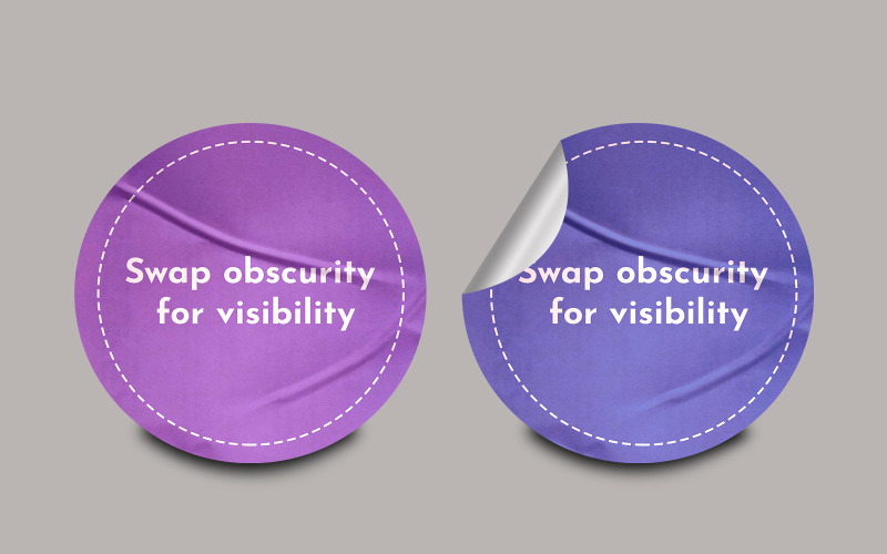 Sticker Mockup PSD Template Design 82 - TemplateMonster