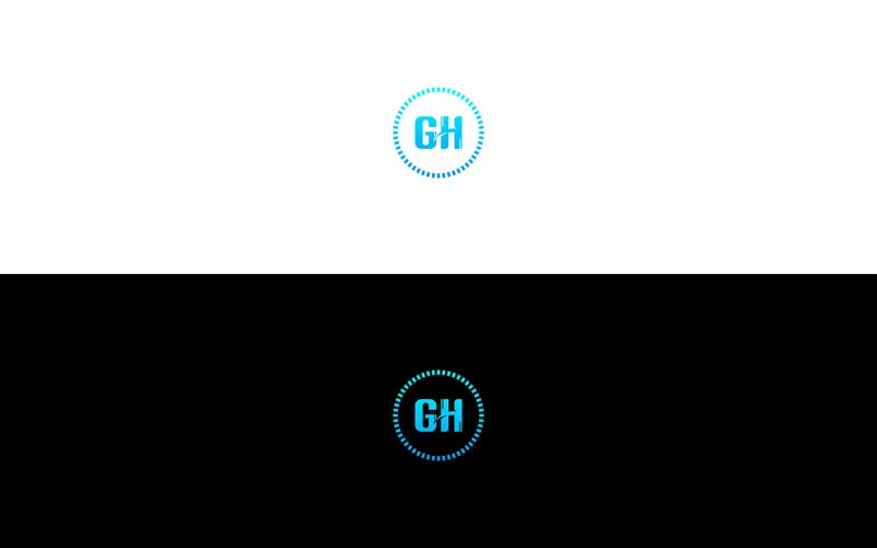 Creative GH Logo Vector GH Logo Design Unique Vector Modern GH Logo ...