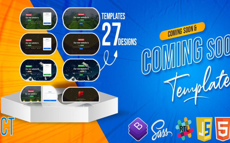 BUCT - Coming Soon Bootstrap HTML Website Template