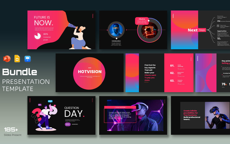 Hot- Vision Business Bundle Template - TemplateMonster